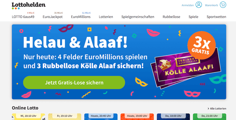 Lottohelden Gewinn nicht ausgezahlt » Beschreibung zum Anbieter