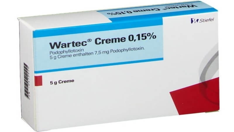 Wartec (Podophyllotoxin) bestellen: Online Rezept vom Arzt inkl.